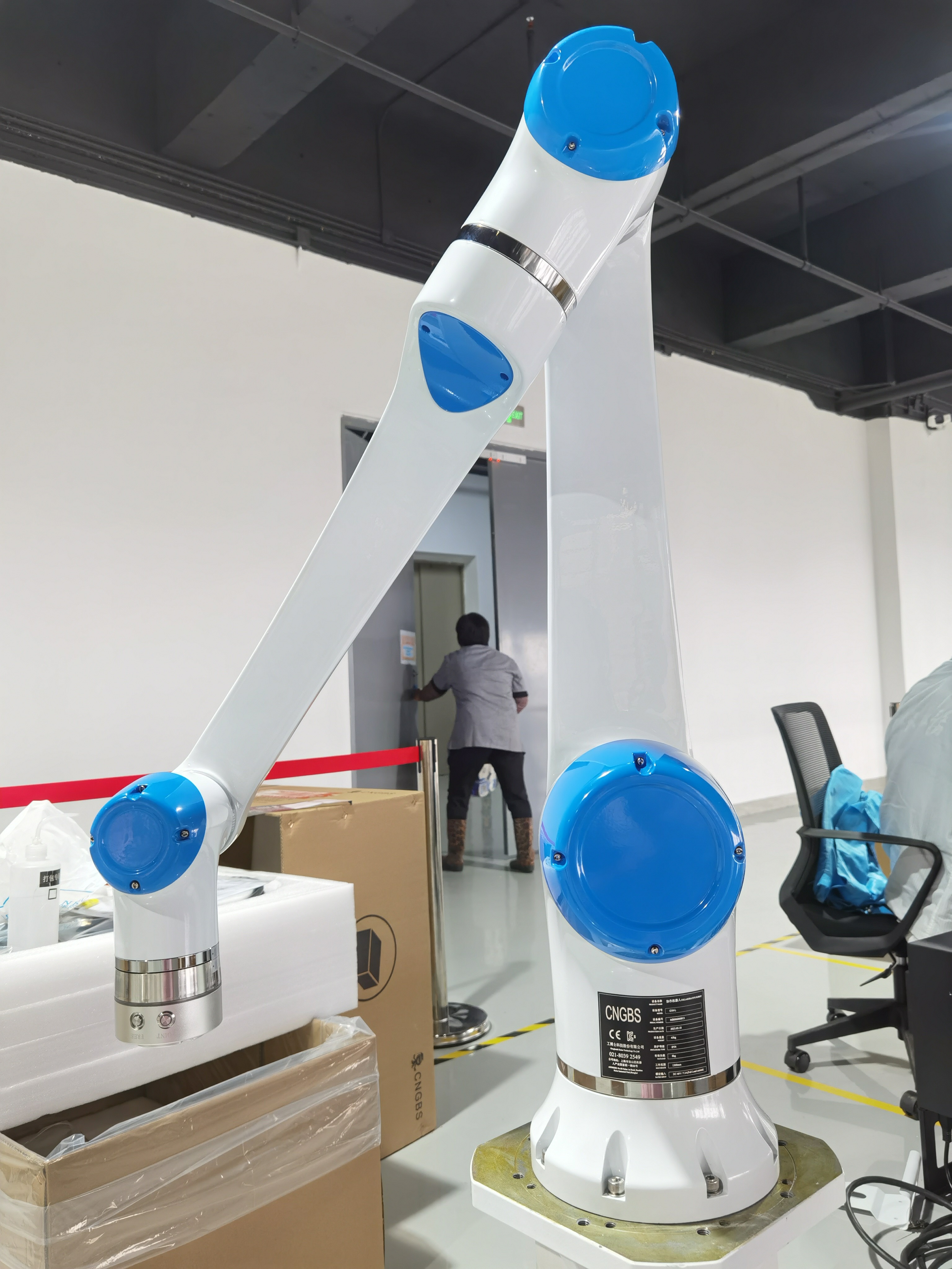 CNGBS Cobot G05 İşbirlikçi Robot Kolu 6 Eksen 5kg Onrobot RG6 Robotik ...