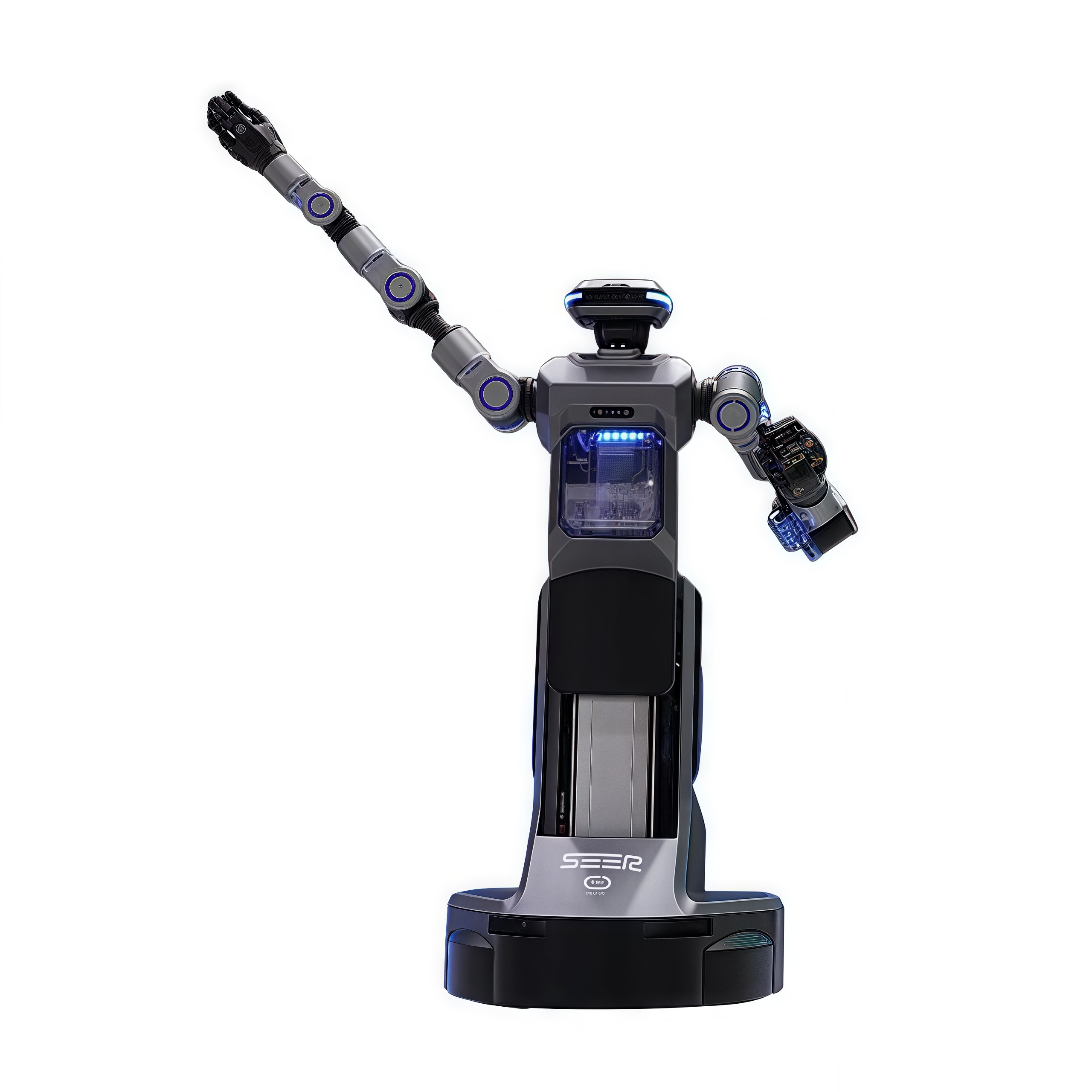 Özerk Navigasyon Yapay Zeka Robotu Çin İnsanoğlunun Karşılama Robotu ...